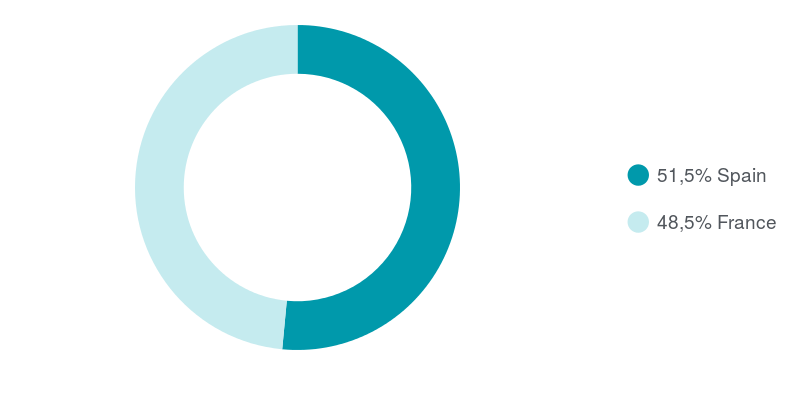 Estructura accionarial (pie chart) | ChartBlocks